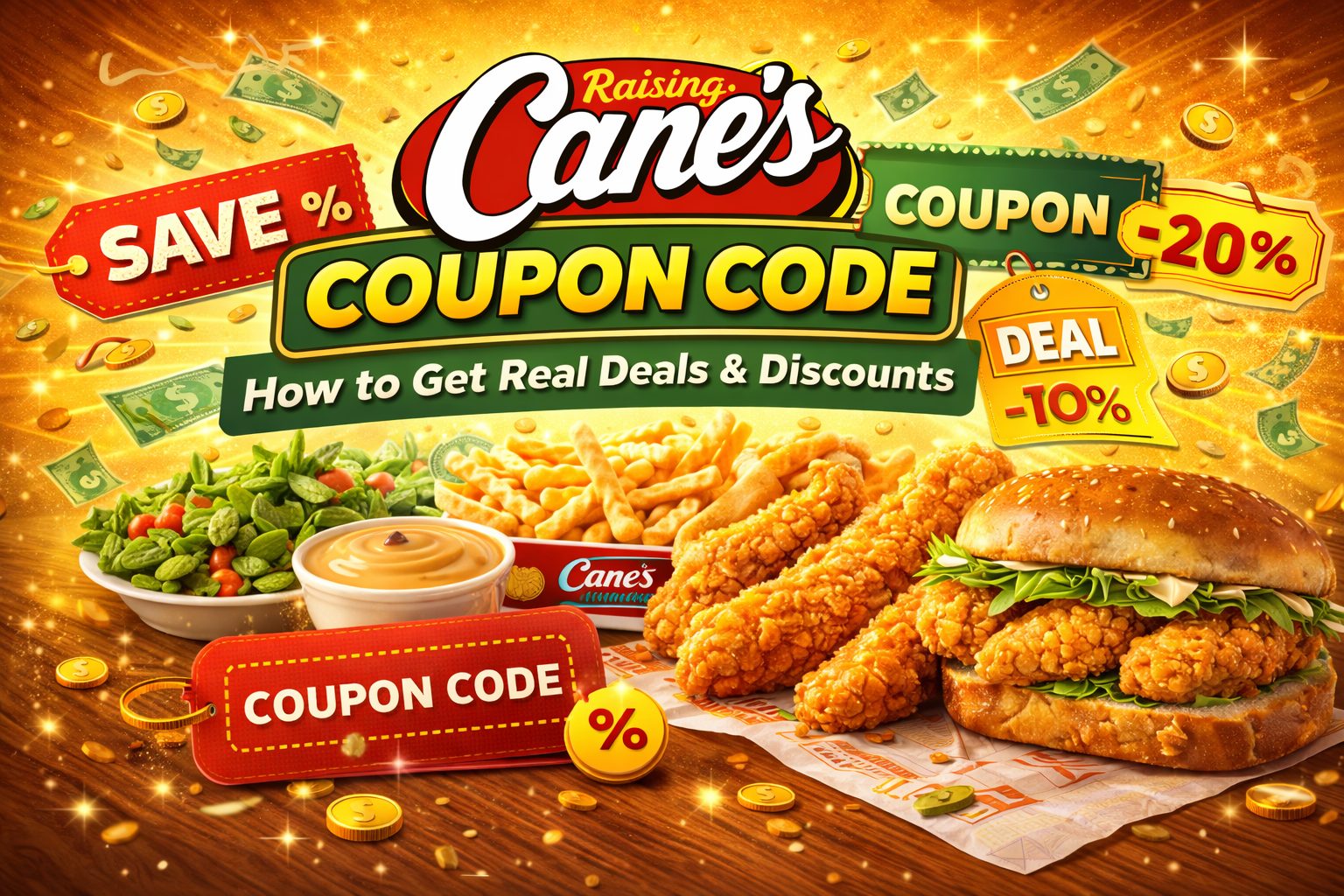 Raising Cane’s Coupon Code: How to Get Real Deals & Discounts (2025)